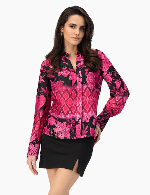 Blusa Ivonne manga larga para mujer 1