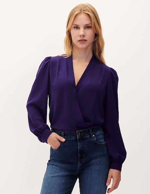 Blusa Julio manga larga para mujer 1