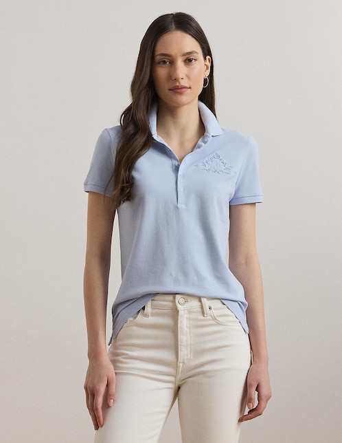 Playera tipo polo Lauren Ralph Lauren para mujer 1