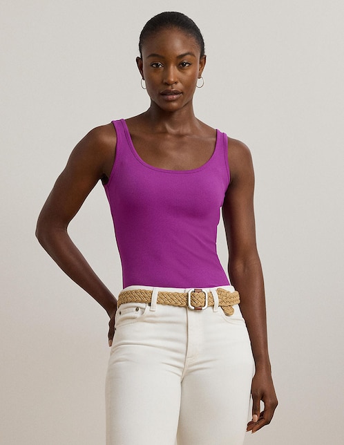 Playera Lauren Ralph Lauren cuello redondo para mujer 1