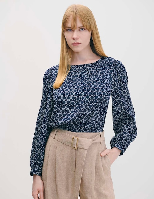 Blusa manga larga Julio para mujer 1