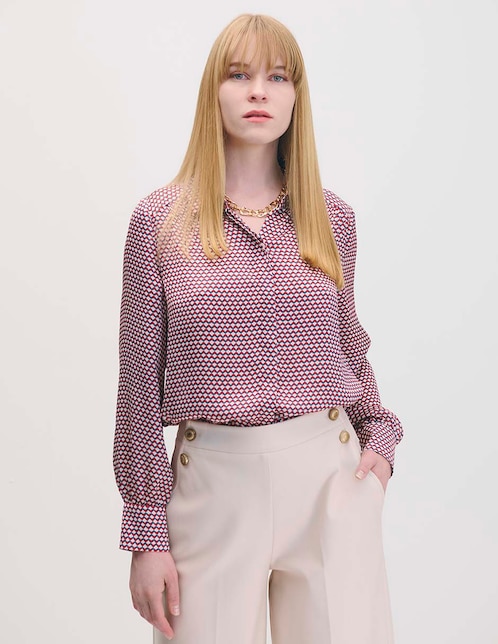 Blusa manga larga Julio para mujer 1