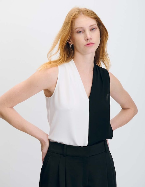 Blusa Julio sin manga para mujer 1