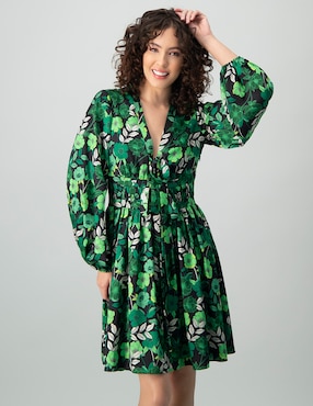 Vestido 3/4 Ivonne floral