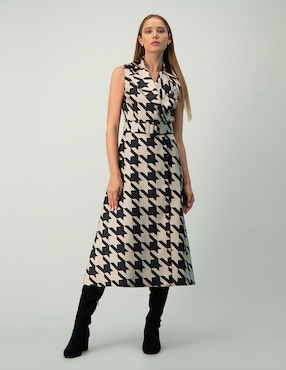 Vestido midi casual Ivonne para mujer