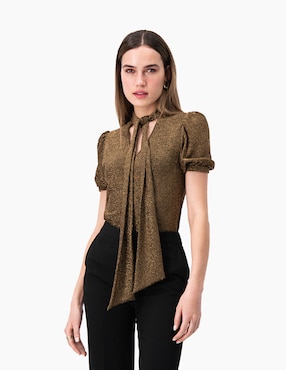Blusa Ivonne manga corta para mujer